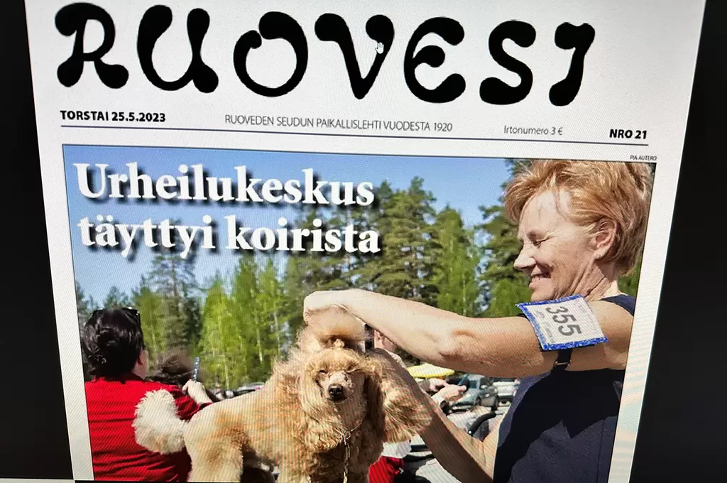 Varhaisjakelussa ongelmia: näköislehti auki - Ruovesi