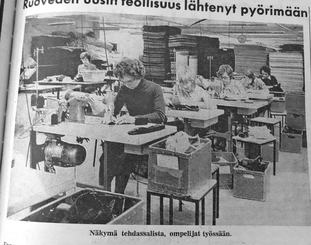 50 vuotta sitten: Ruoveden uusin teollisuus lähtenyt pyörimään - Ruovesi