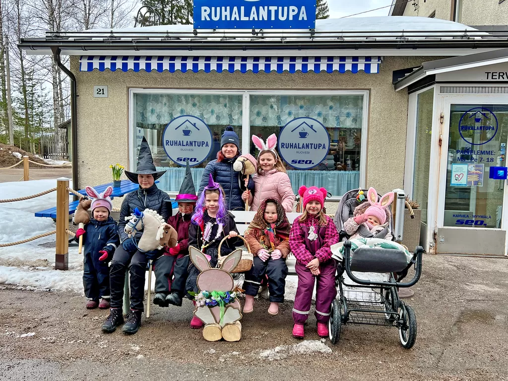 Ruhalantuvan Noitatorilla hauskaa lauantaina lapsille - Ruovesi