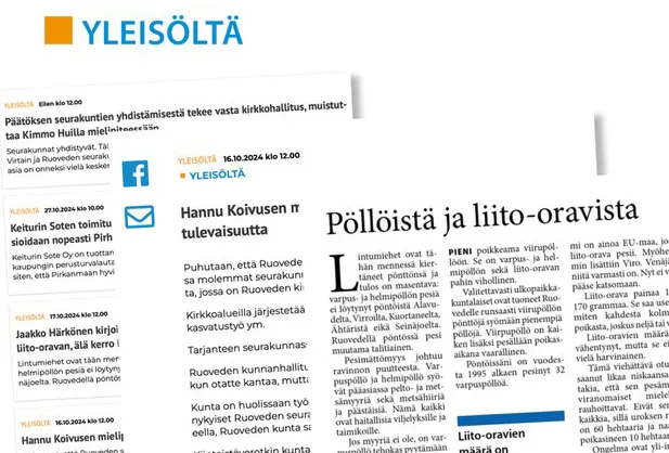 Milloin luonnonhoitoa niittämällä? - Ruovesi-lehti