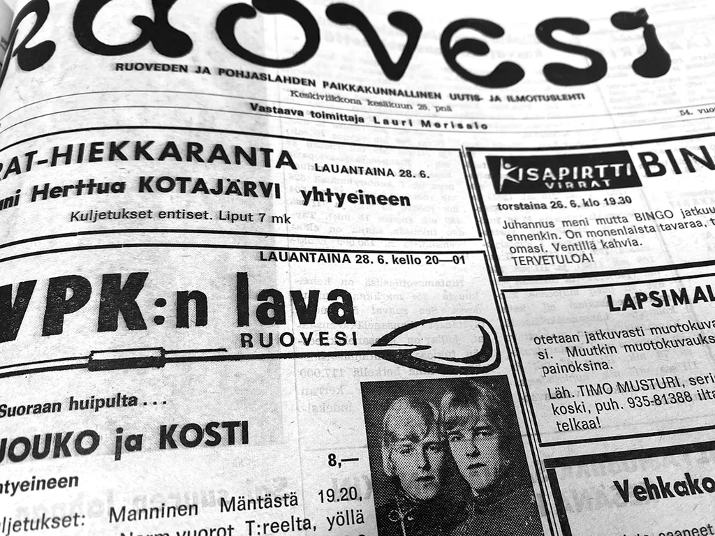 50 vuotta sitten: Kaksi nuorta miestä veneen kaaduttua veden varassa ...